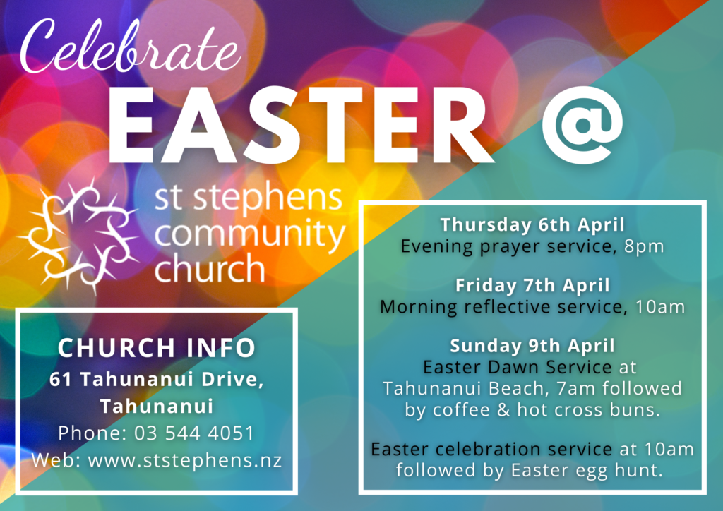 Join us for Easter! - Christian Events - Top of the South